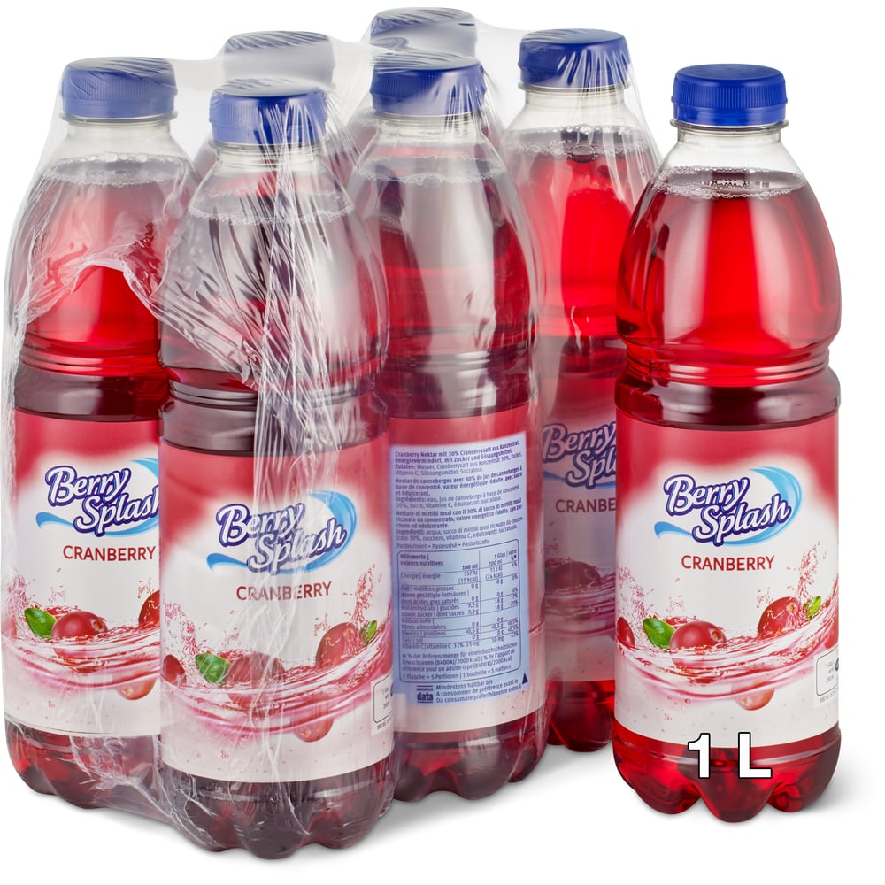 Berry Splash · Cranberry Nektar · Cranberry • Migros Online