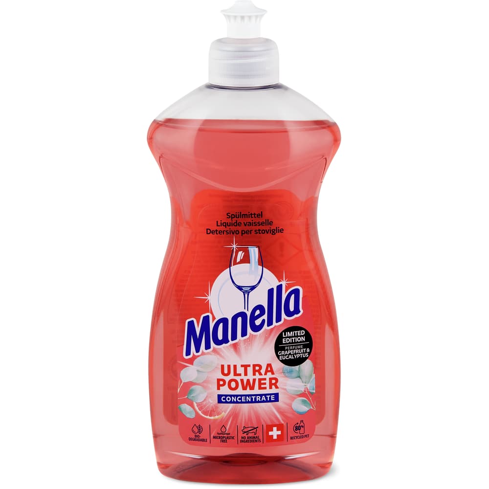 Manella · Abwaschmittel · Grapefruit & Eukalyptus • Migros