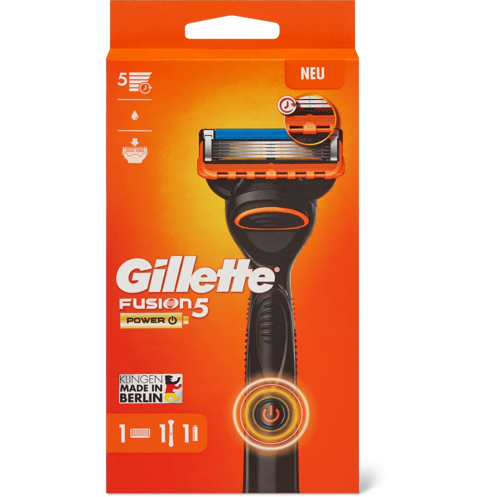Gillette Fusion 5 Power · Rasierer · 5 Klingen • Migros