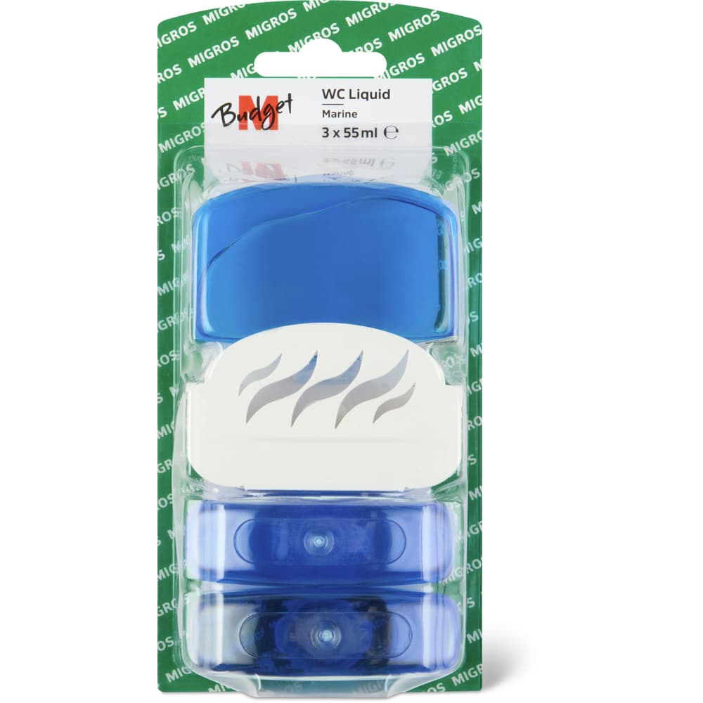 M-Budget · WC-Block · 3 x 55ml, Marine • Migros Online