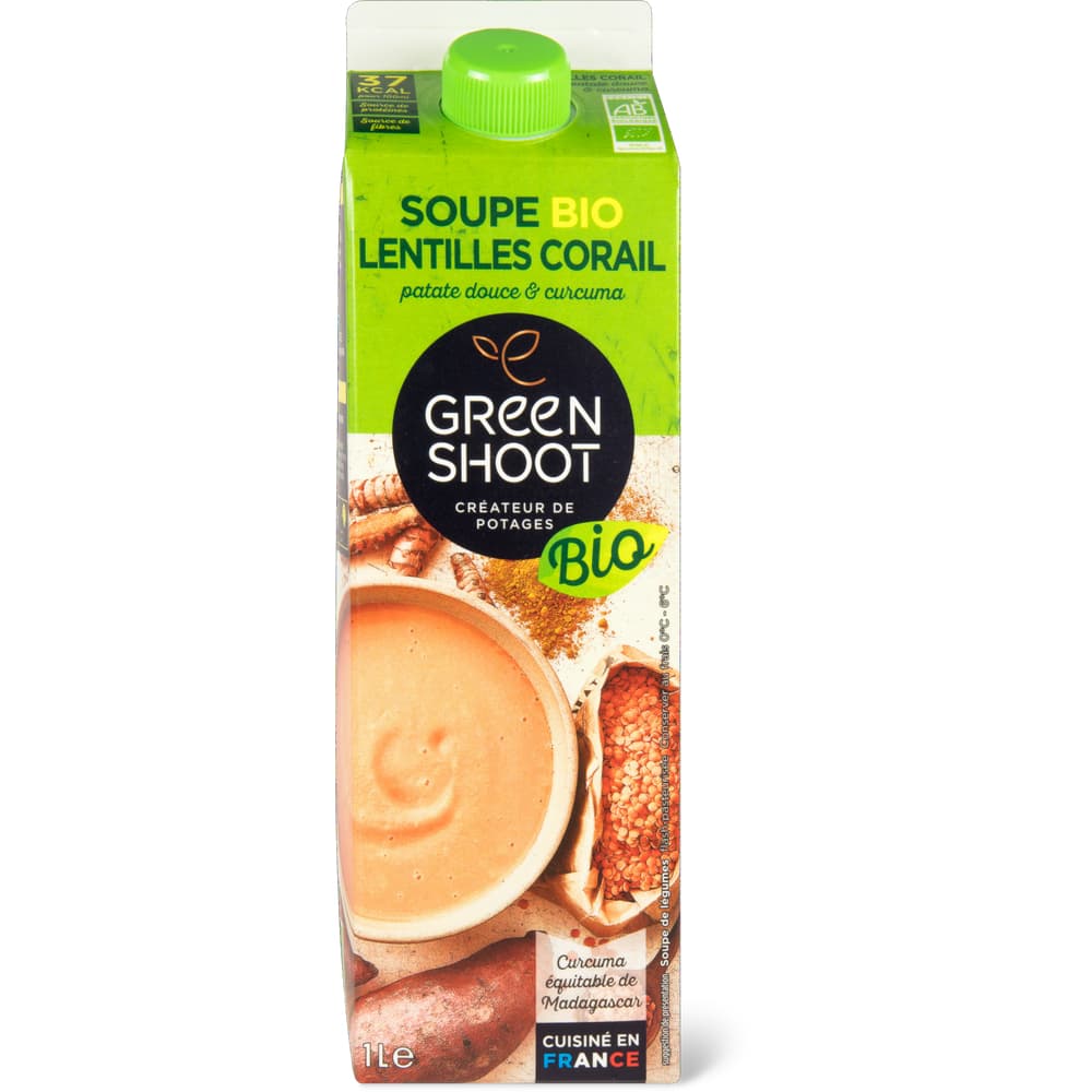 Greenshot · Soupe lentilles patate douces • Migros