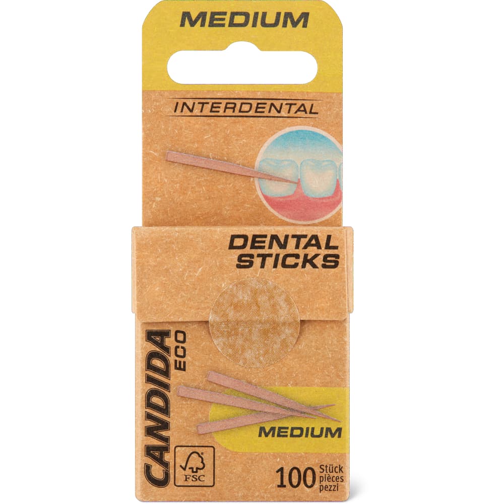 Candida Interdental · Sticks dentaires · Medium • Migros