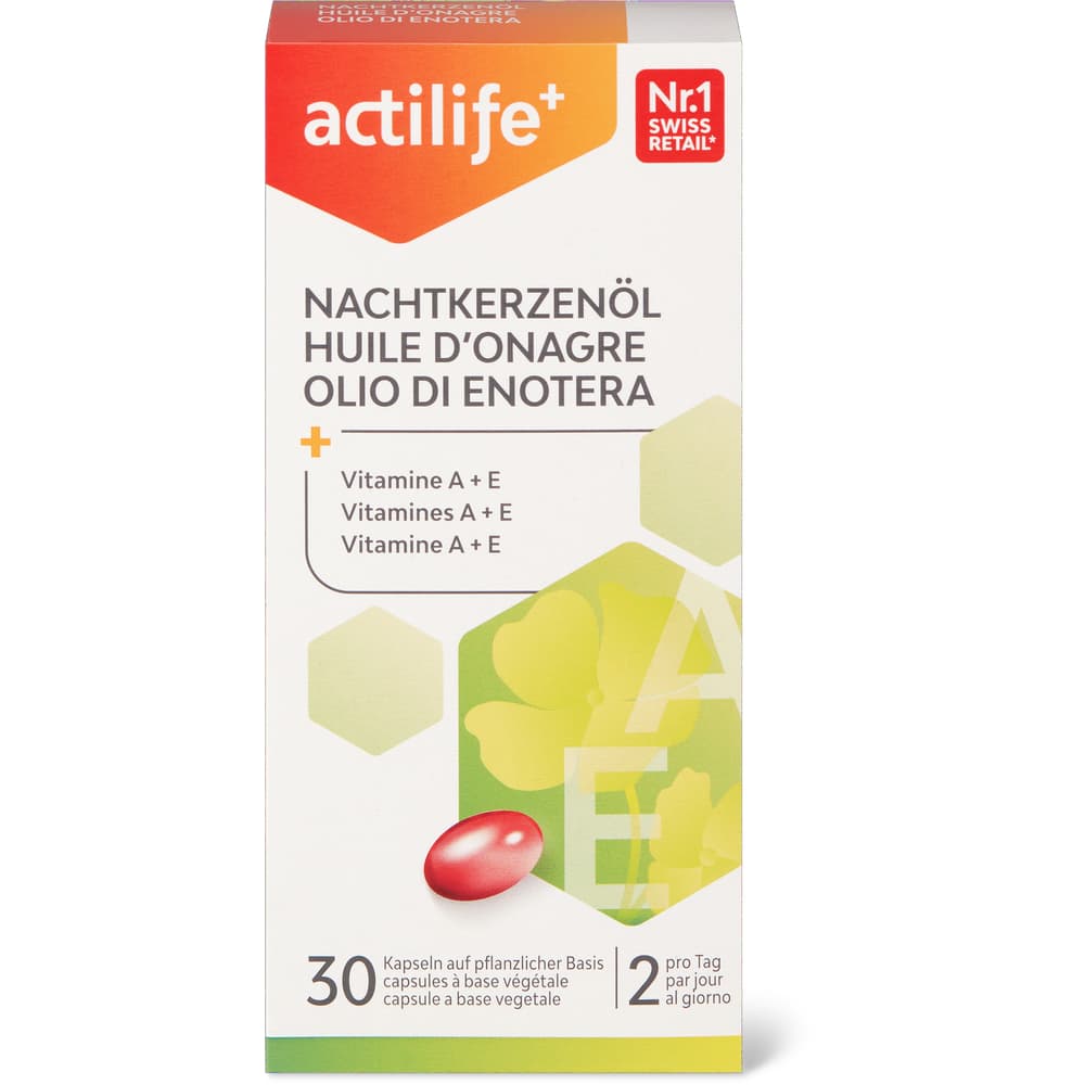 Actilife · Kapseln · Nachtkerezöl • Migros