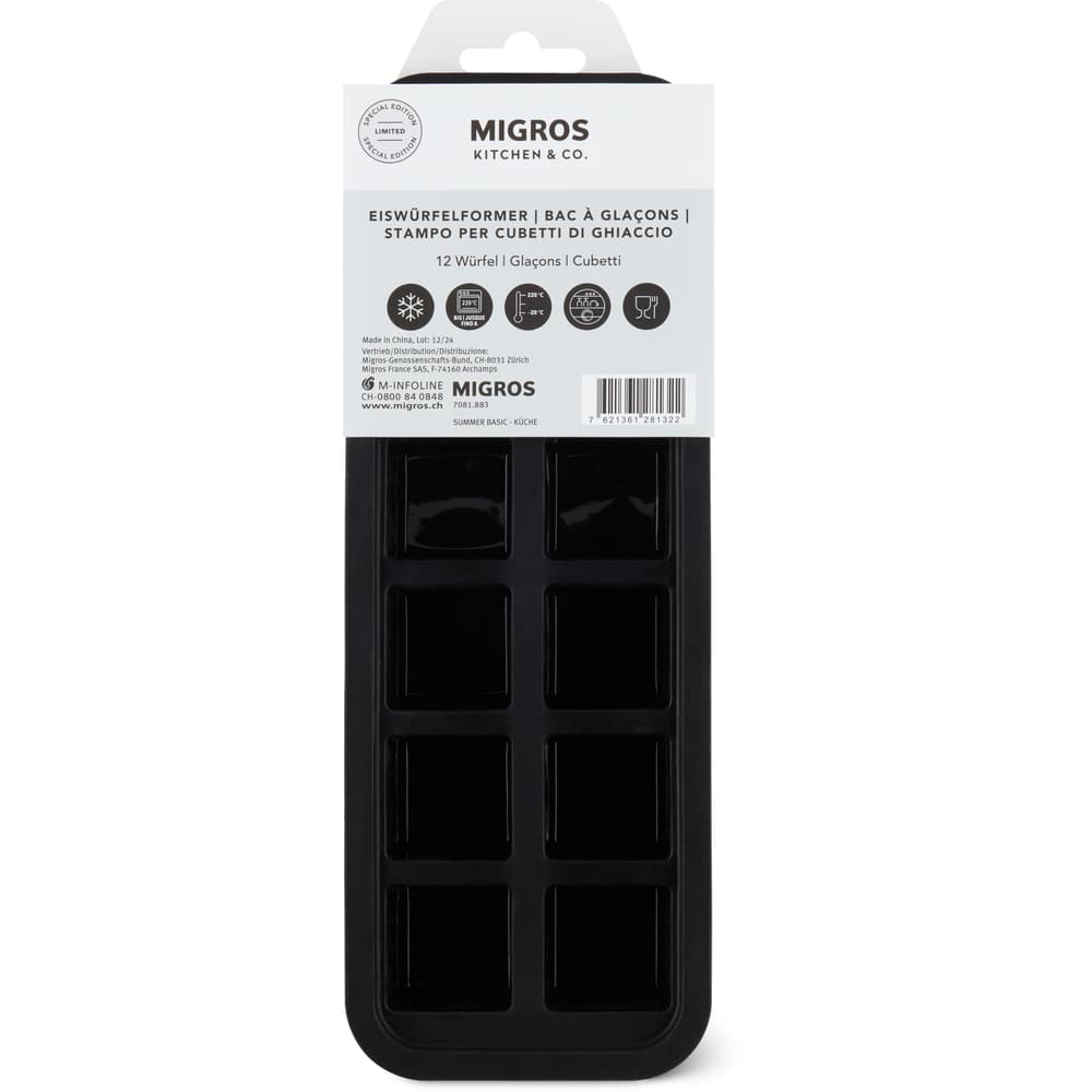 MIGROS KITCHEN & CO. · Ice cube tray • Migros