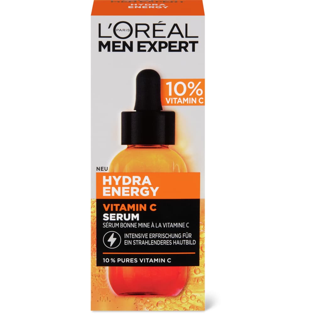 L'Oréal · Men Expert Hydra Energy Vitamin C Serum • Migros