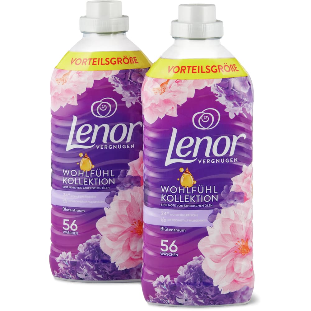 Lenor · Fabric softener · 2 x 56 wash cycles, Flower dream • Migros Online