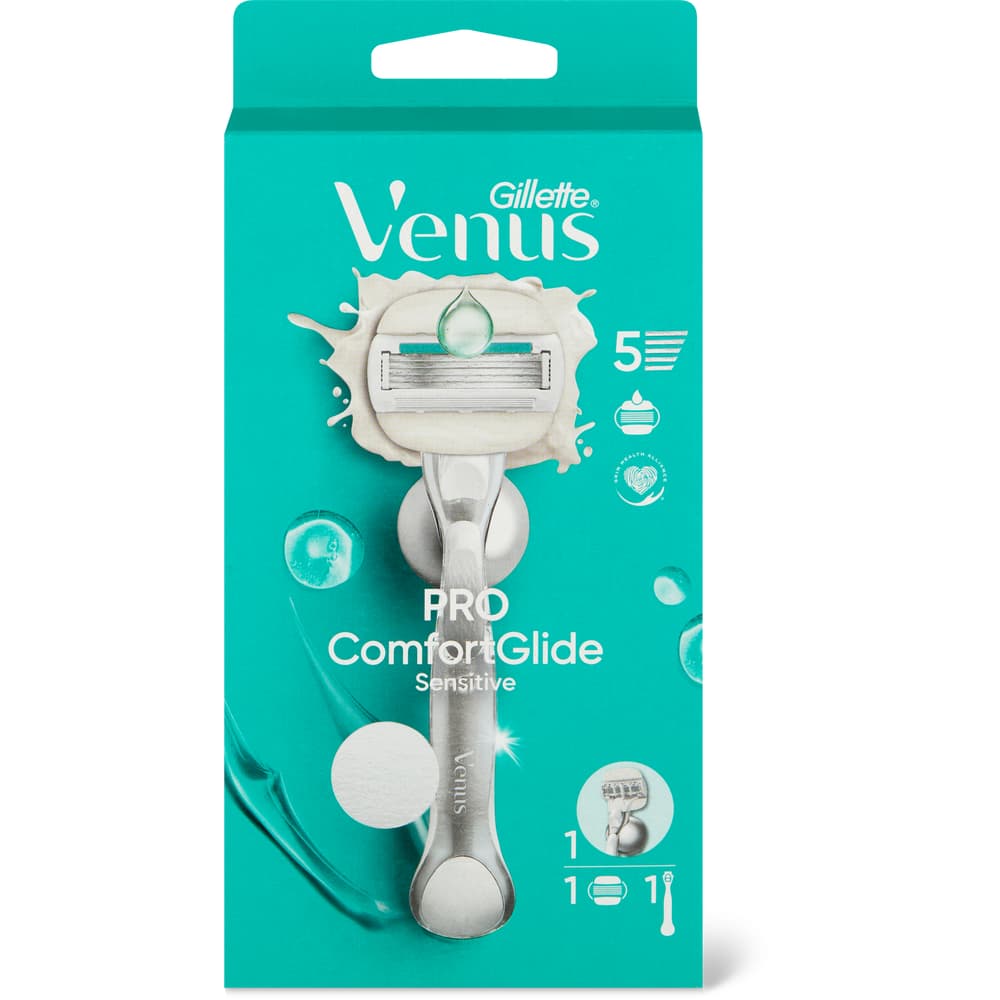 Gillette Venus Comfortglide · Rasoir · 5 lames, Sensitive • Migros Online