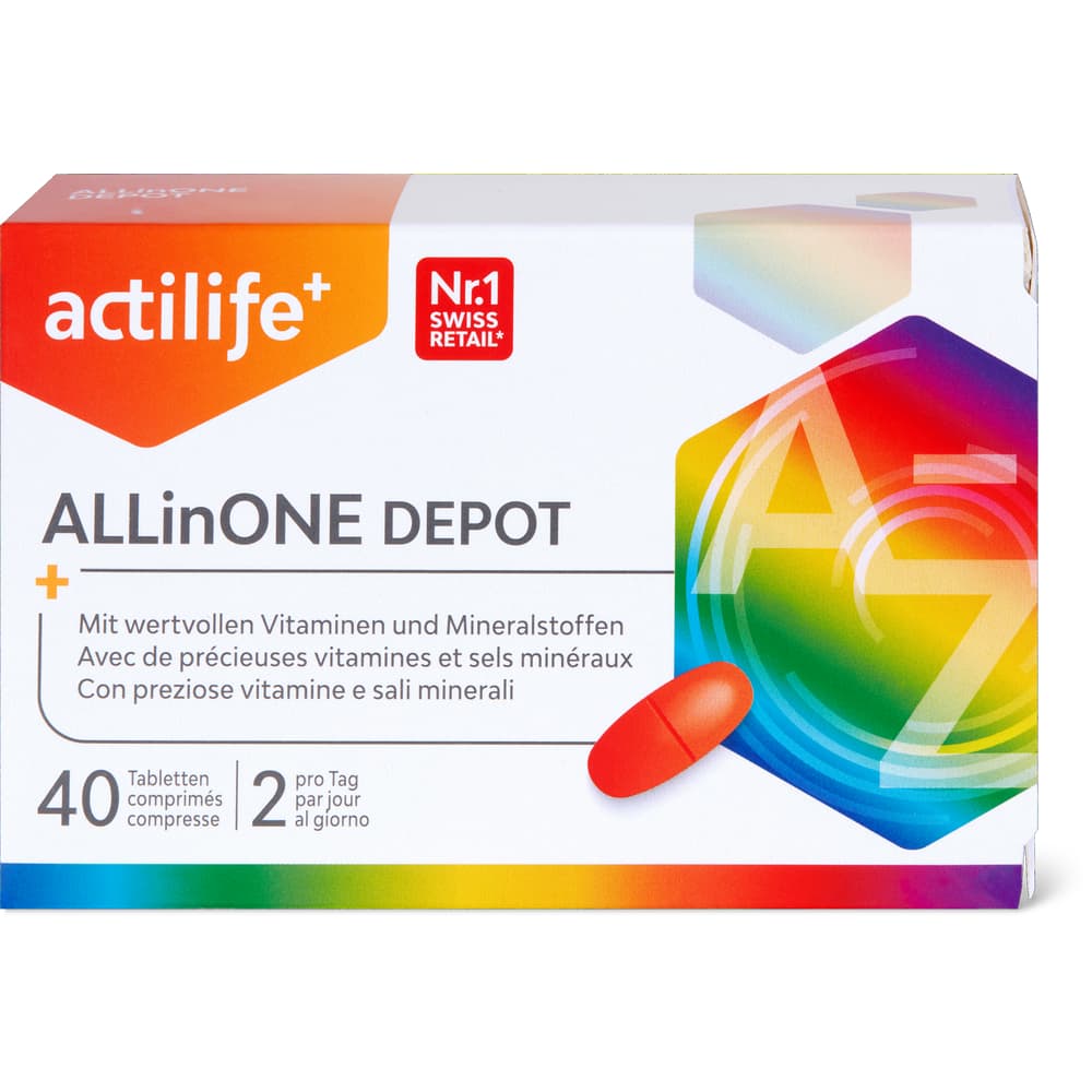 Actilife · Compresse All in One Depot • Migros