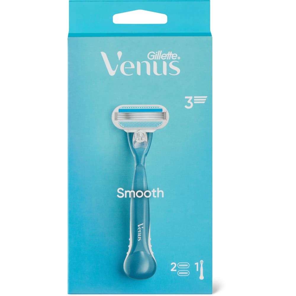 Gillette Venus Smooth · Rasierer · 3 Klingen • Migros Online