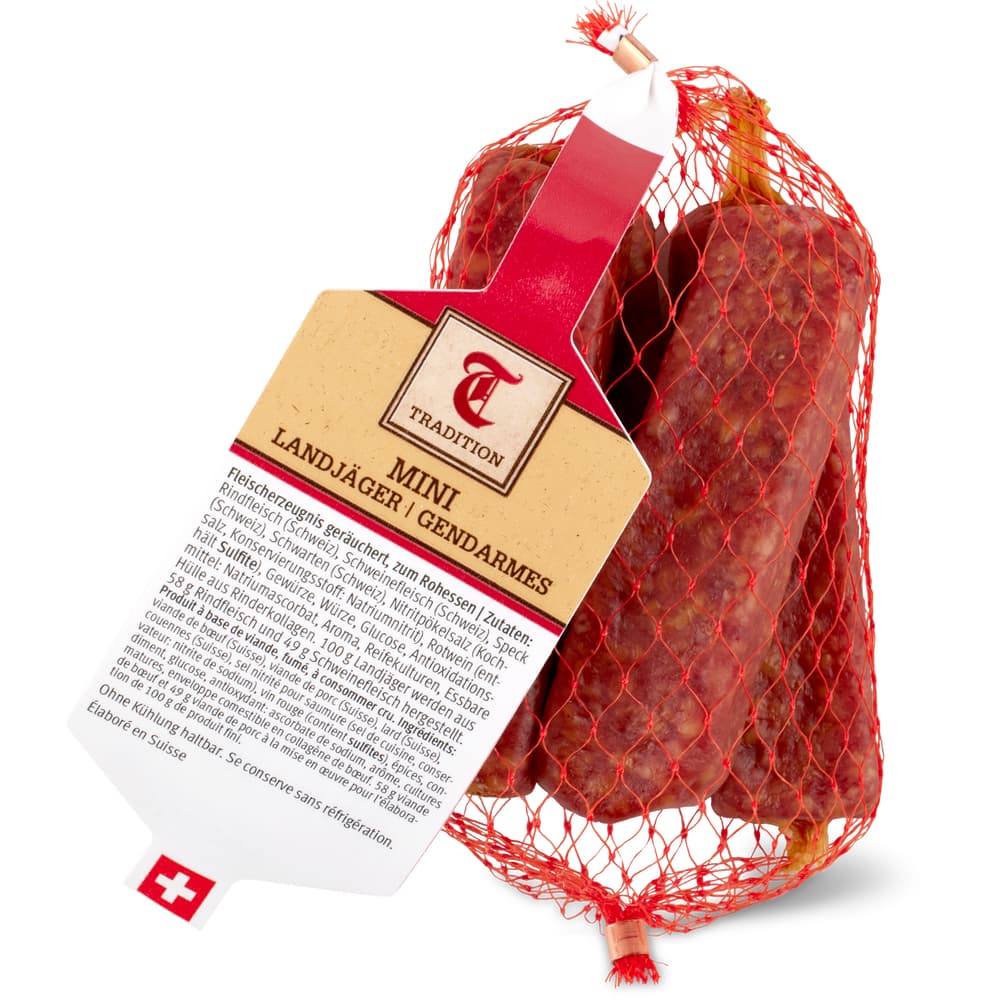 Tradition - Charci · Tradition gendarmes mini • Migros