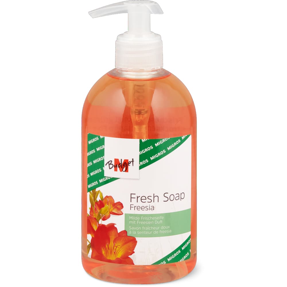 M-Budget · Hand wash · Freesia • Migros