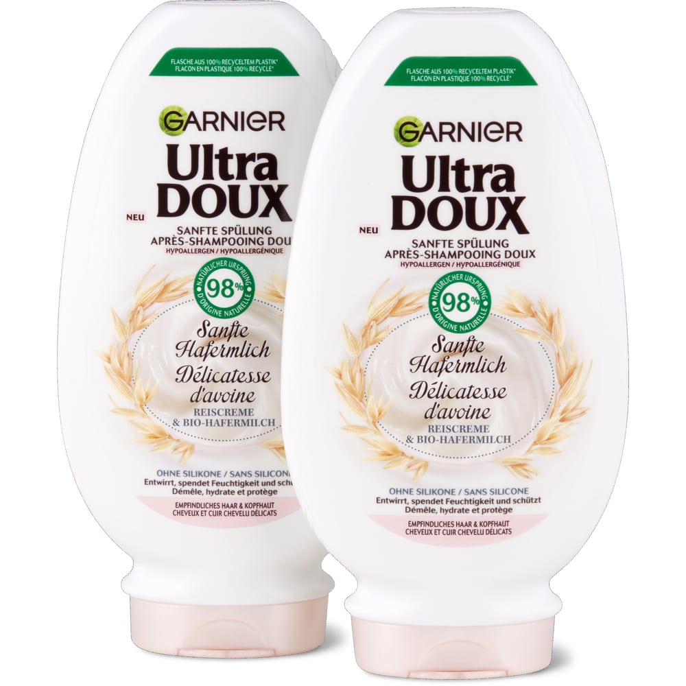 Garnier Ultra Doux Sanfte Hafermilch · Conditioner · Sensitive hair and ...