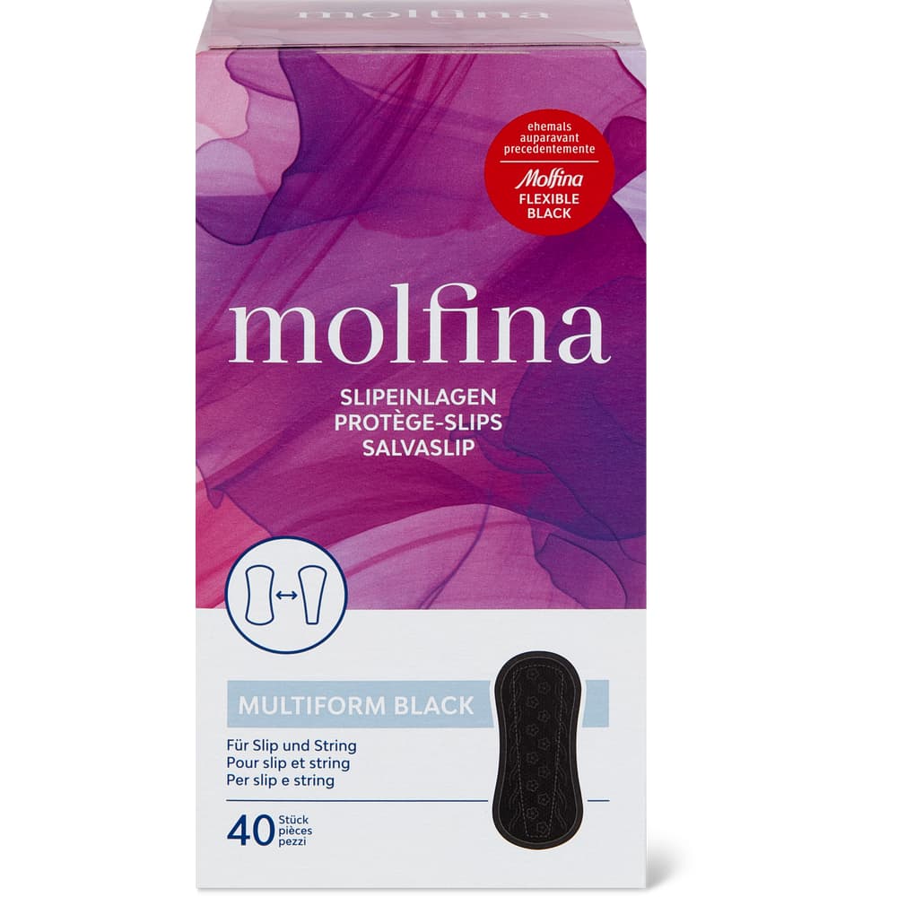 Molfina · Slipeinlagen · Multiform Black • Migros