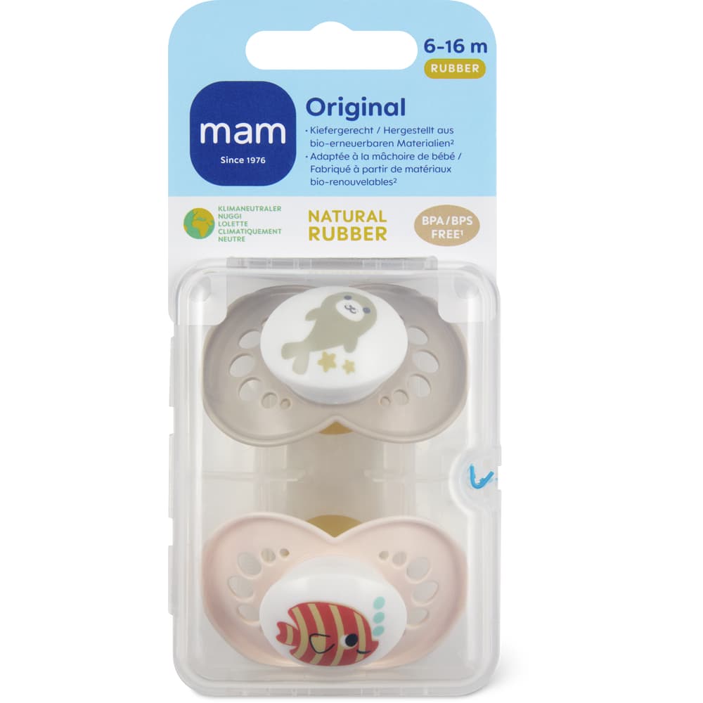 MAM Original Pure · Succhietto · Da 6 mesi • Migros