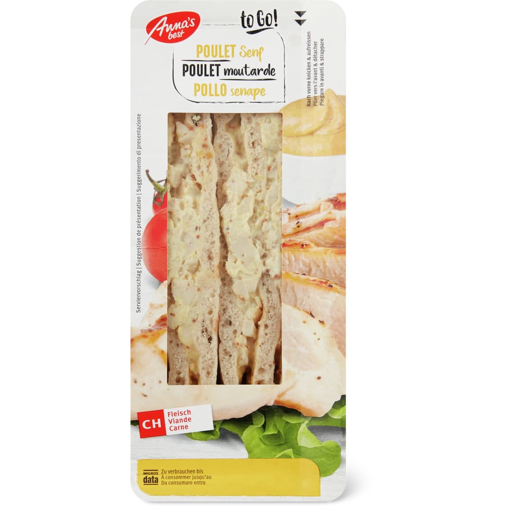 Anna's Best · Anna's Best sandwich polar pollo-senape • Migros