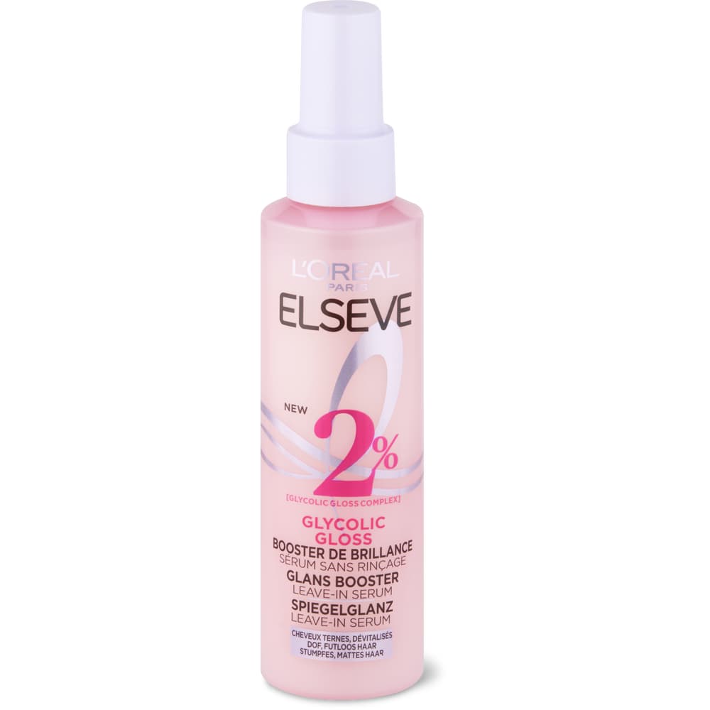 Elseve · Glycolic Gloss Leave-In Serum · stumpfes, mattes Haar • Migros