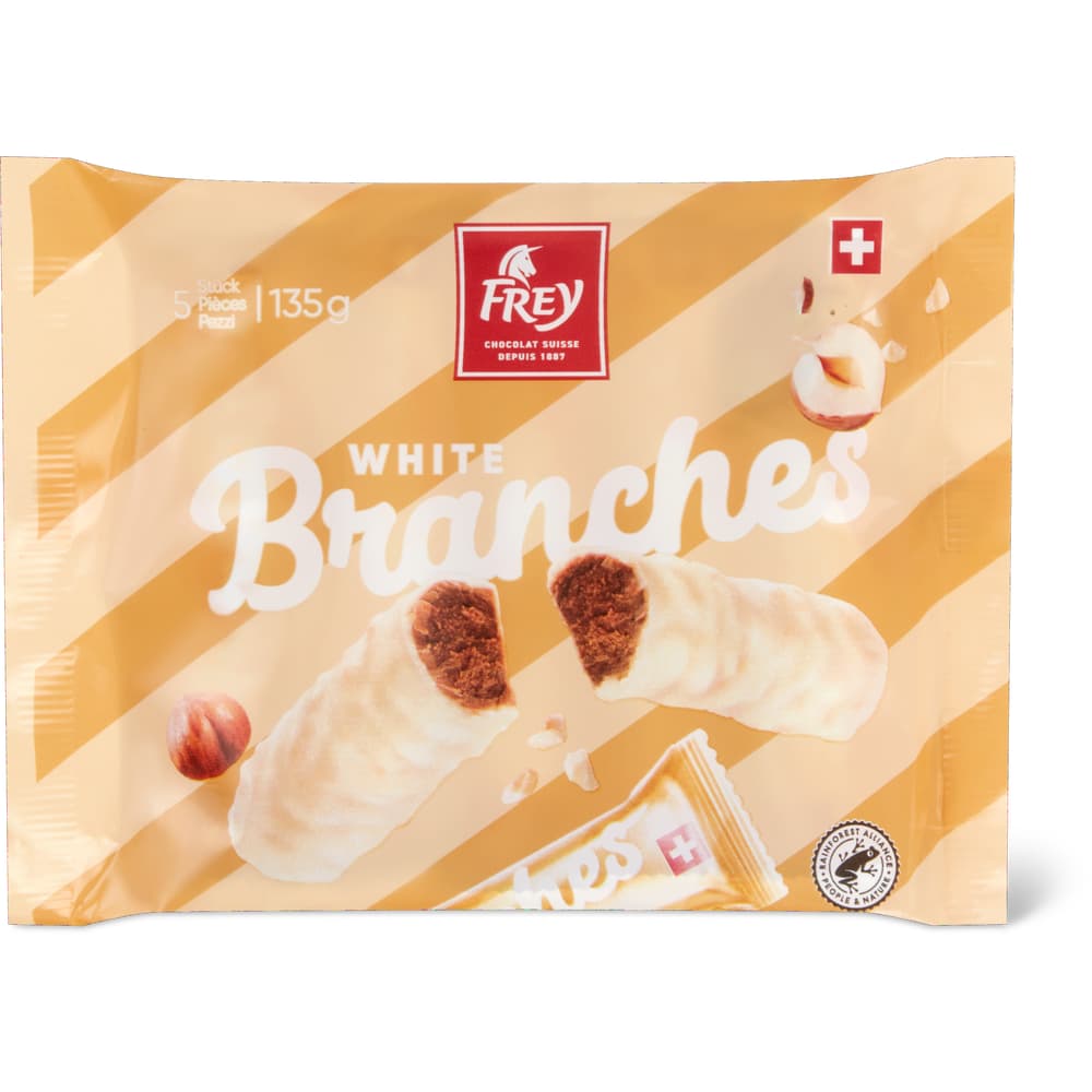 Frey · Branches · white chocolate • Migros