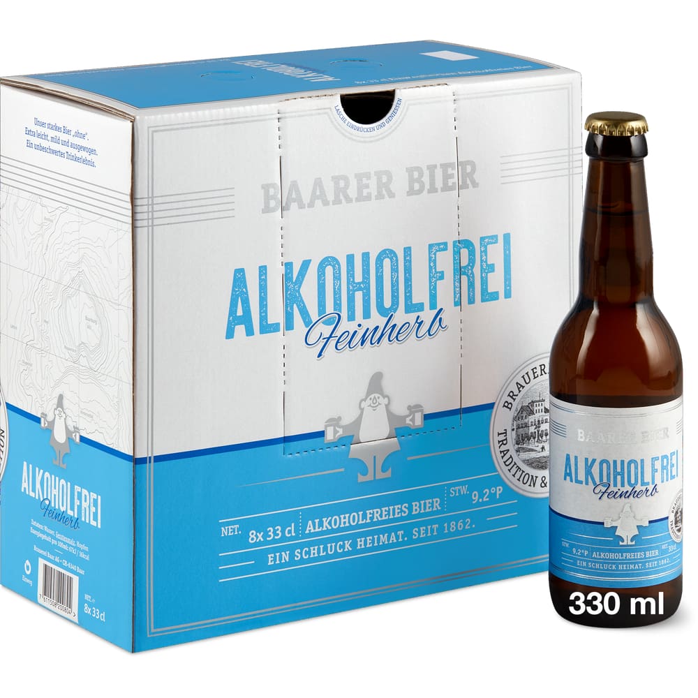 Baarer Bier · alcohol-free • Migros