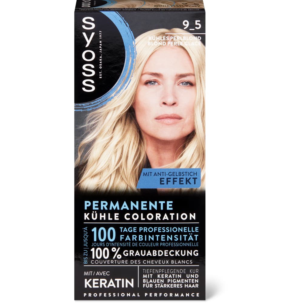Syoss · Dauerhafte Haarfarbe · 9_5 Kühles Perblond • Migros