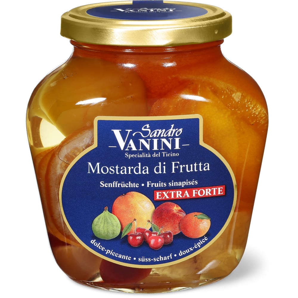 Sandro Vanini · Mustard · Extra Strong • Migros