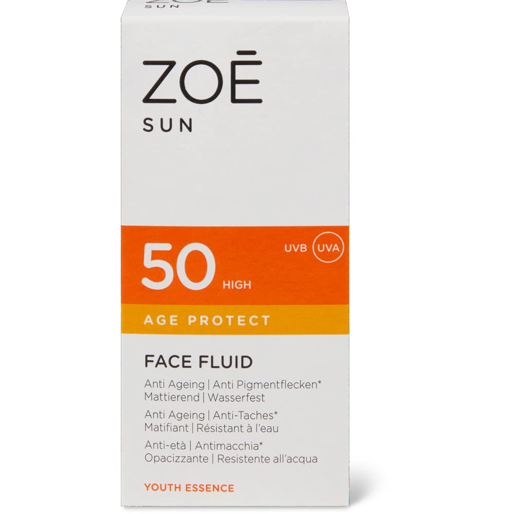 Zoé · Zoé Sun Face SF50 • Migros
