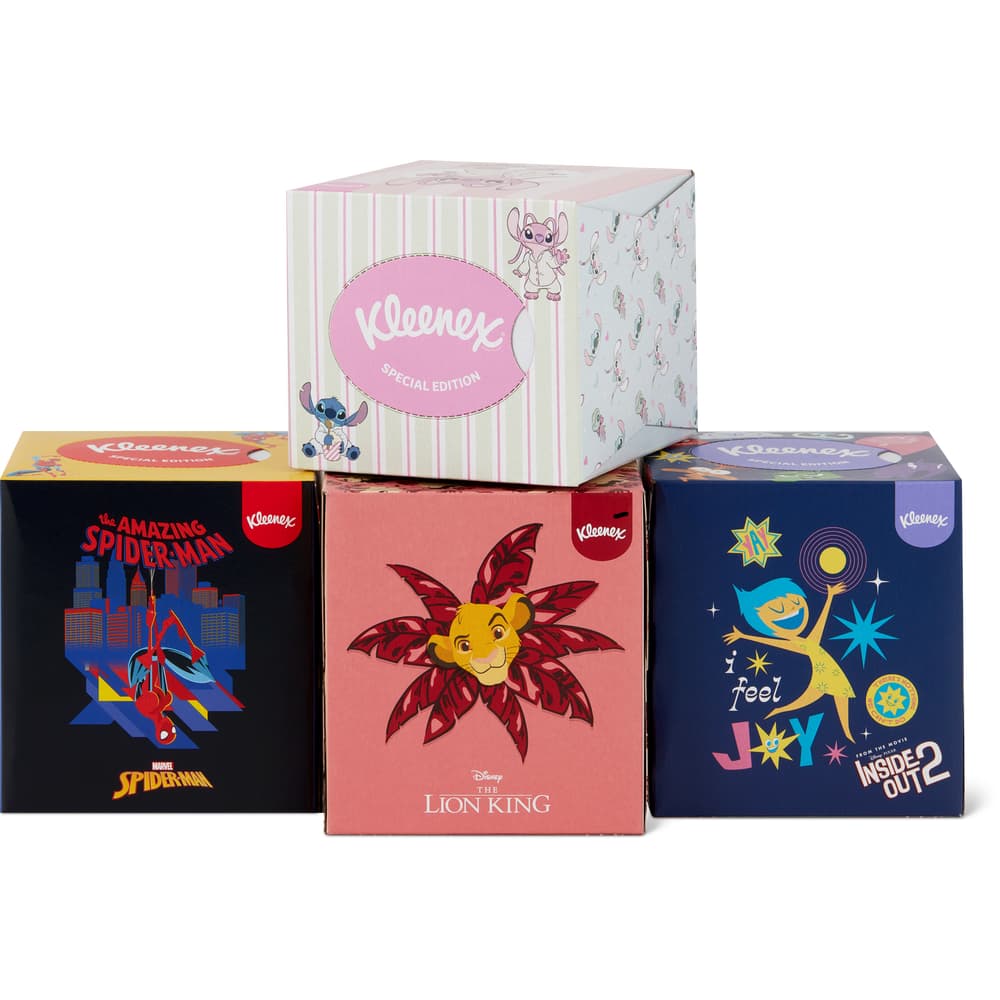 Kleenex · Kleenex Disney Cube • Migros