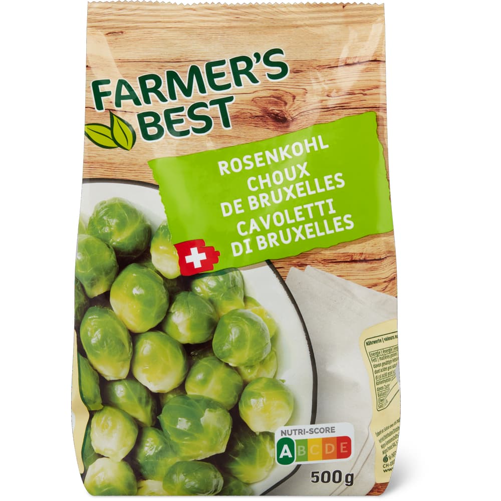 Farmer's Best · Choux de Bruxelles • Migros