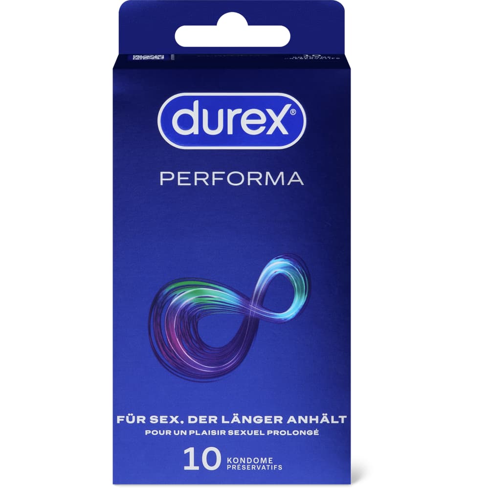Durex · Condoms · Performa • Migros