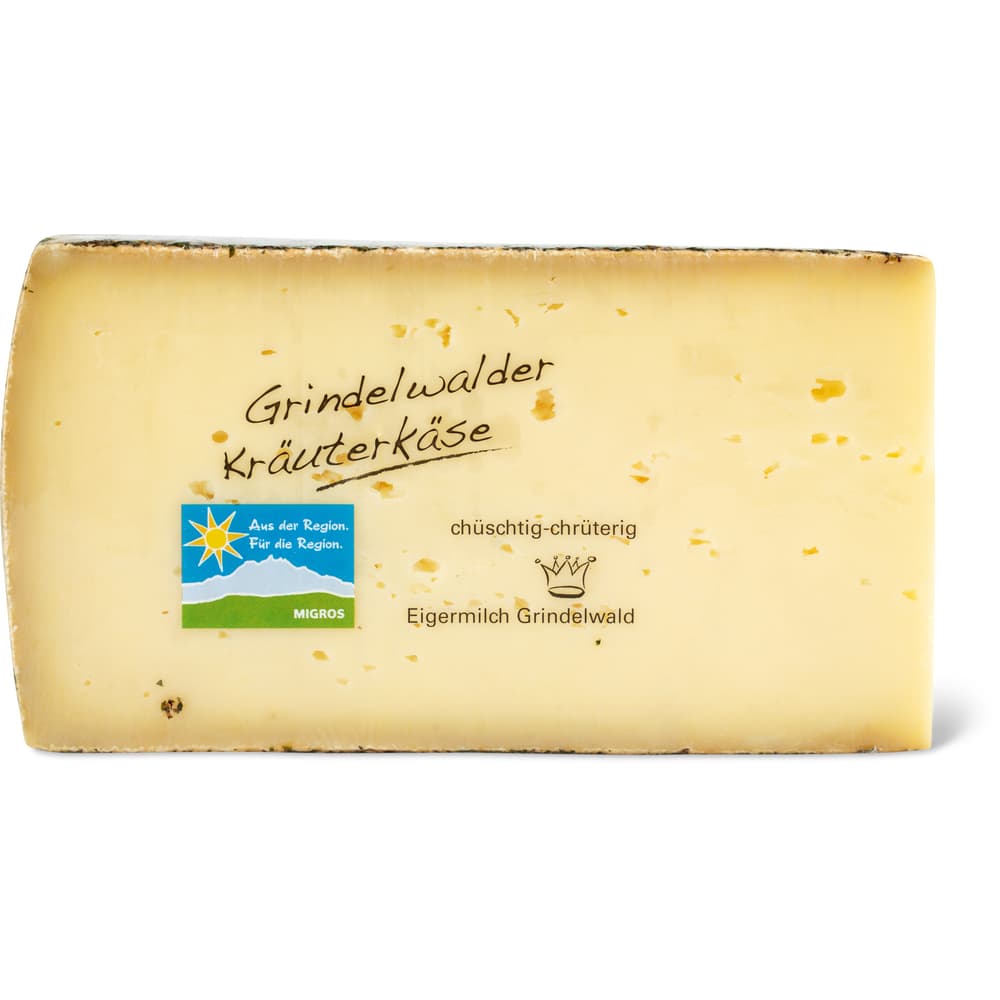 Grindelwald Herb Cheese · Aus der Region • Migros