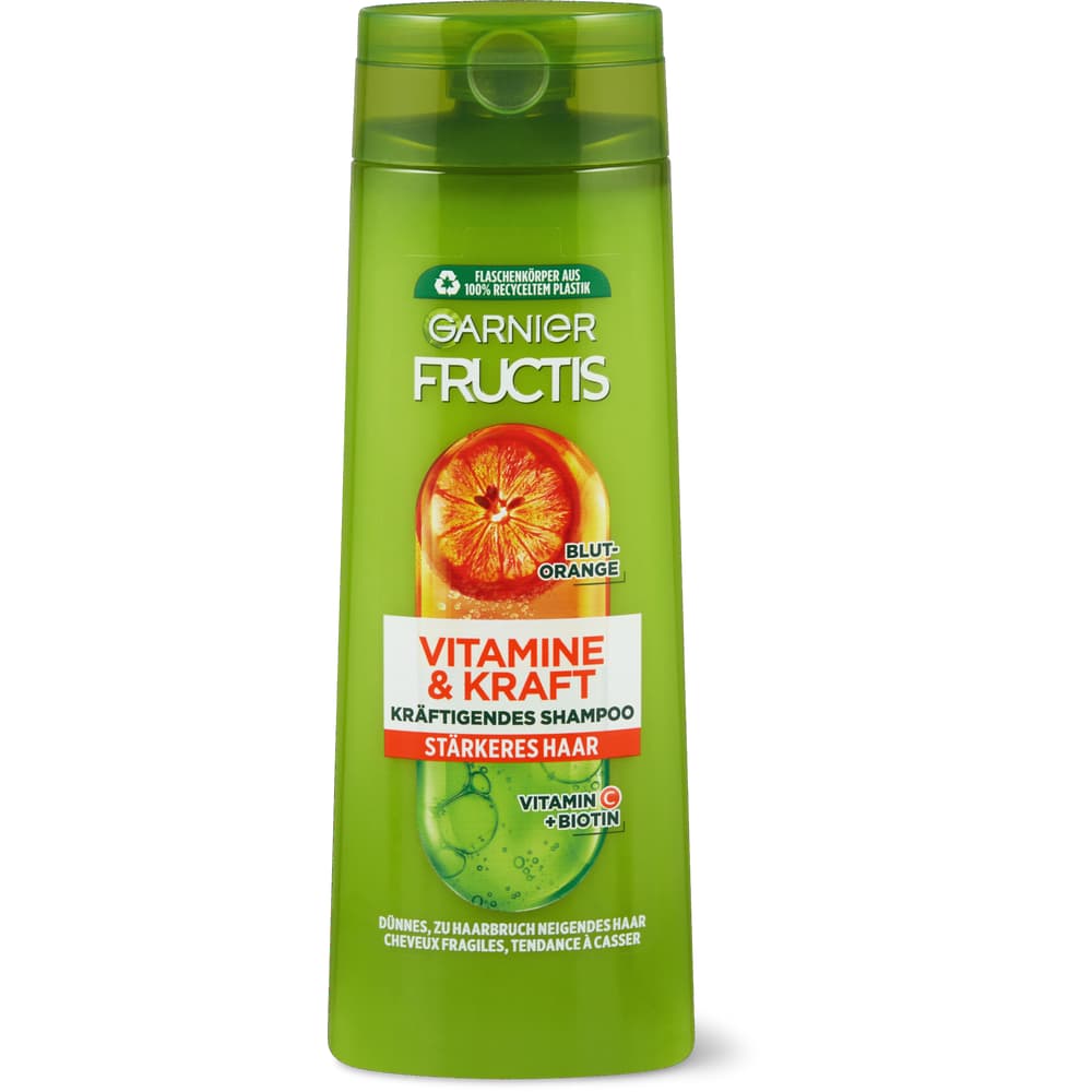 Garnier Fructis · Shampoo · Fragile, breakable hair • Migros Online