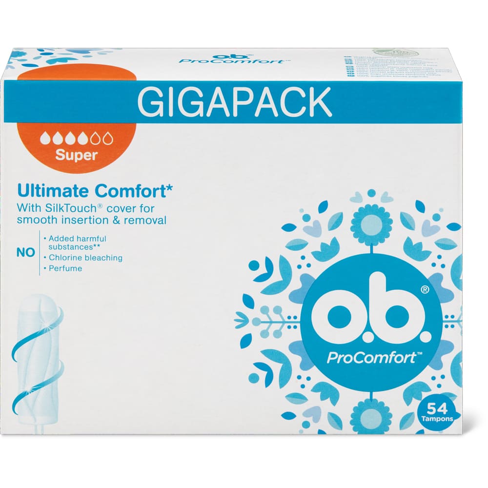o.b. Tampons Pro Comfort Gigapack super • Migros Online