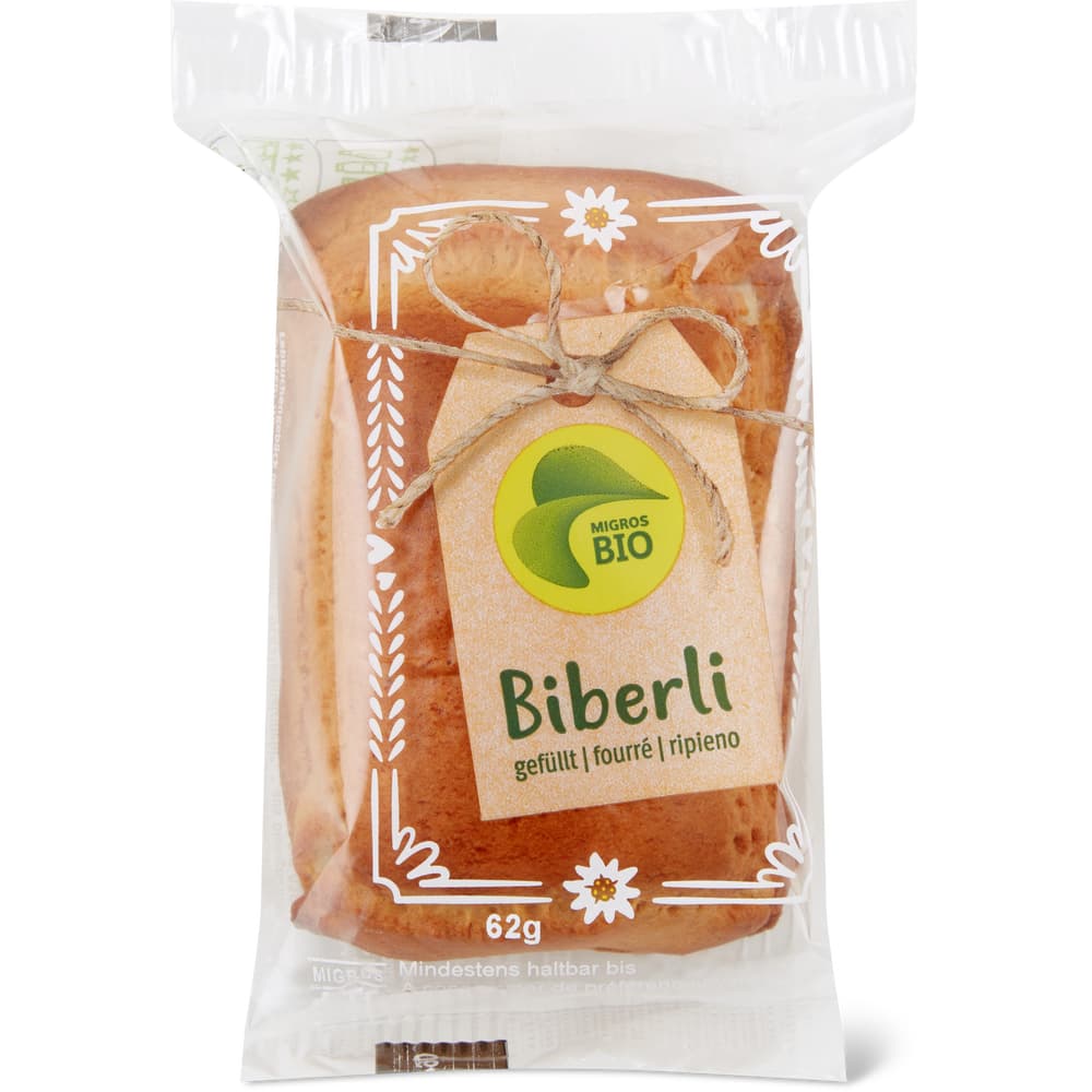 Biberli Cookie · Bio, Filled • Migros
