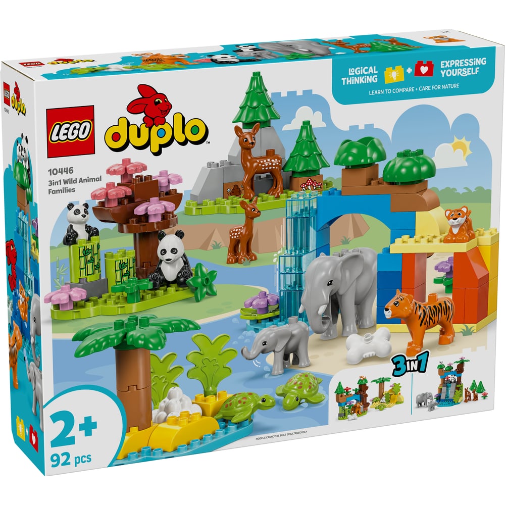Lego · Duplo® Wild Animal Families 3-in-1 Set (10446) • Migros