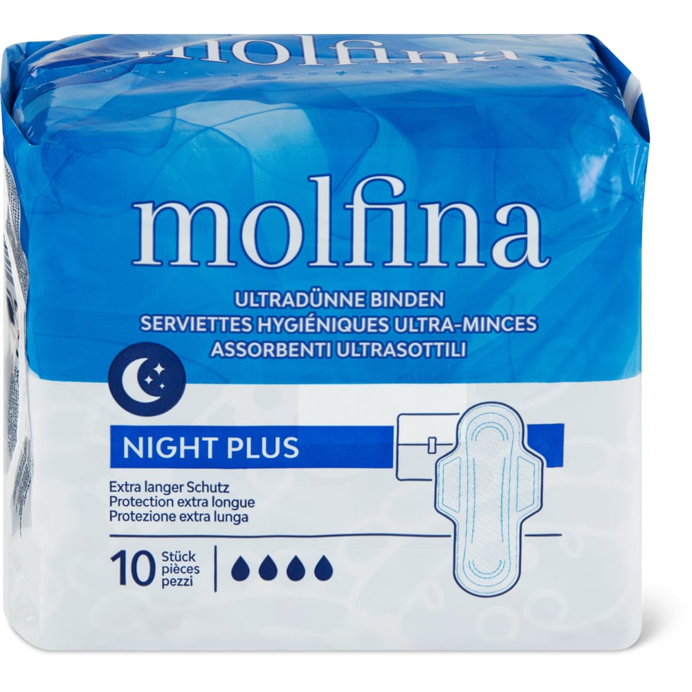 Molfina · Damenbinden · Night Plus • Migros
