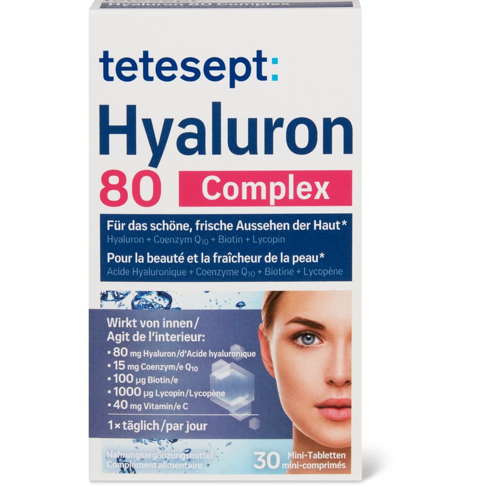 Tetesept · Tetesept Hyaluron 80 Complex • Migros