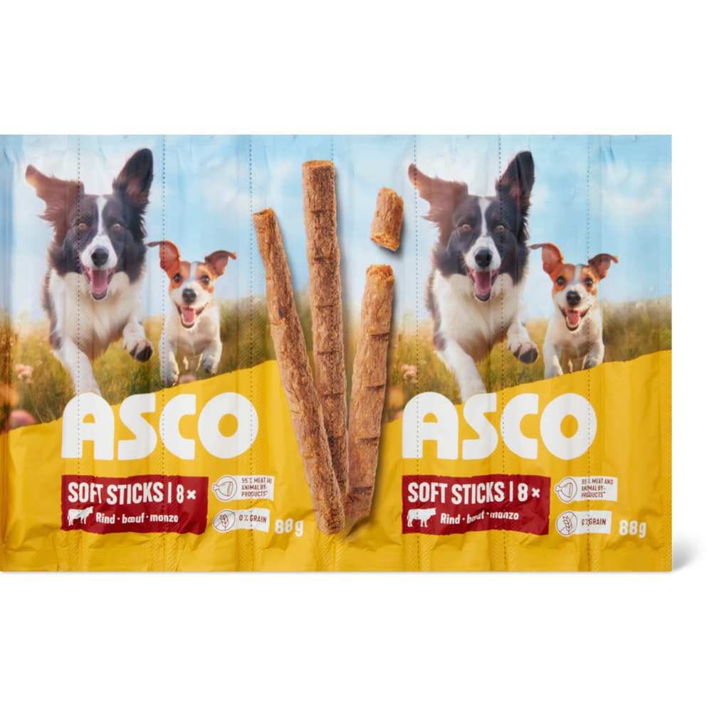 Asco · Soft Sticks · With Beef • Migros