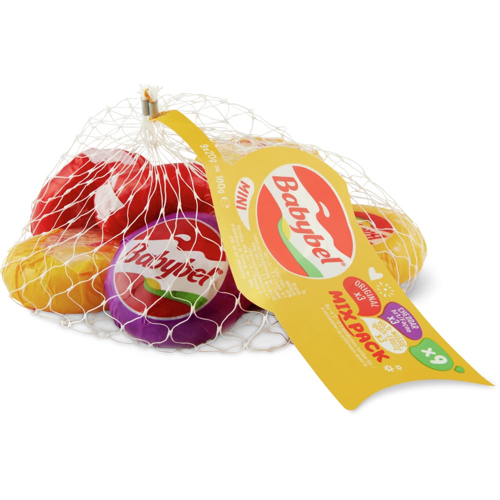 Babybel Mix · Formaggio a pasta semidura con latte pastorizzato • Migros
