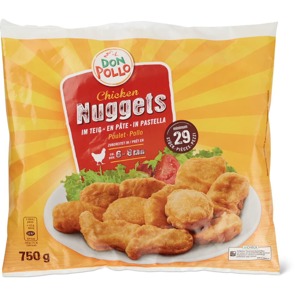 Don Pollo · chicken nuggets · pasty • Migros Online