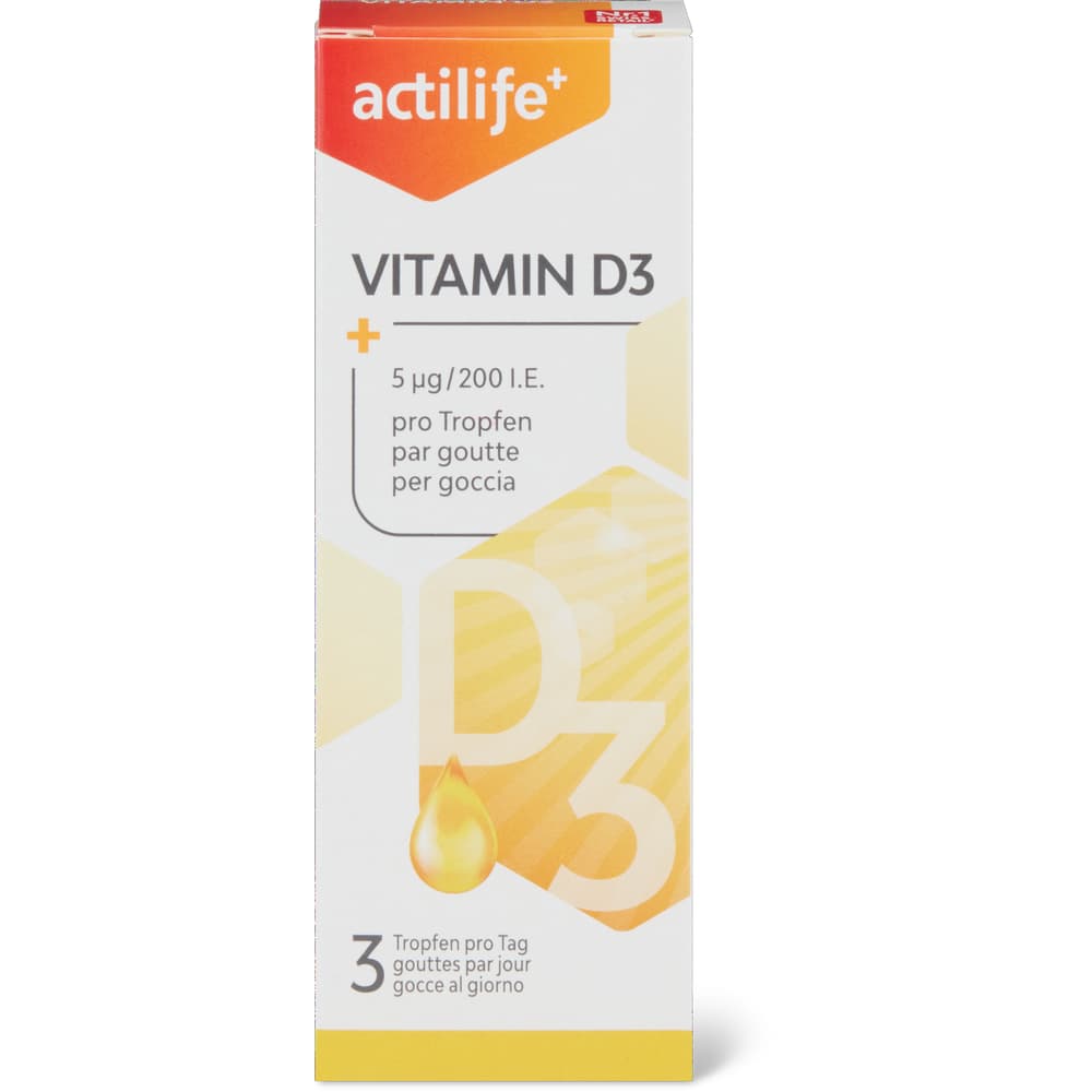 Actilife · Tropfen · Vitamin D3 • Migros Online