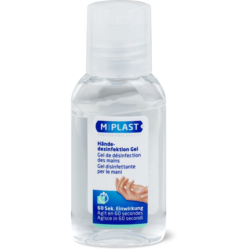 M-Plast · MINI M-Plast hand disinfectant gel 30ml • Migros