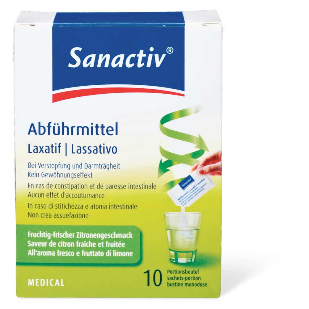 Sanactiv · Sanactiv Lassativo sticks • Migros