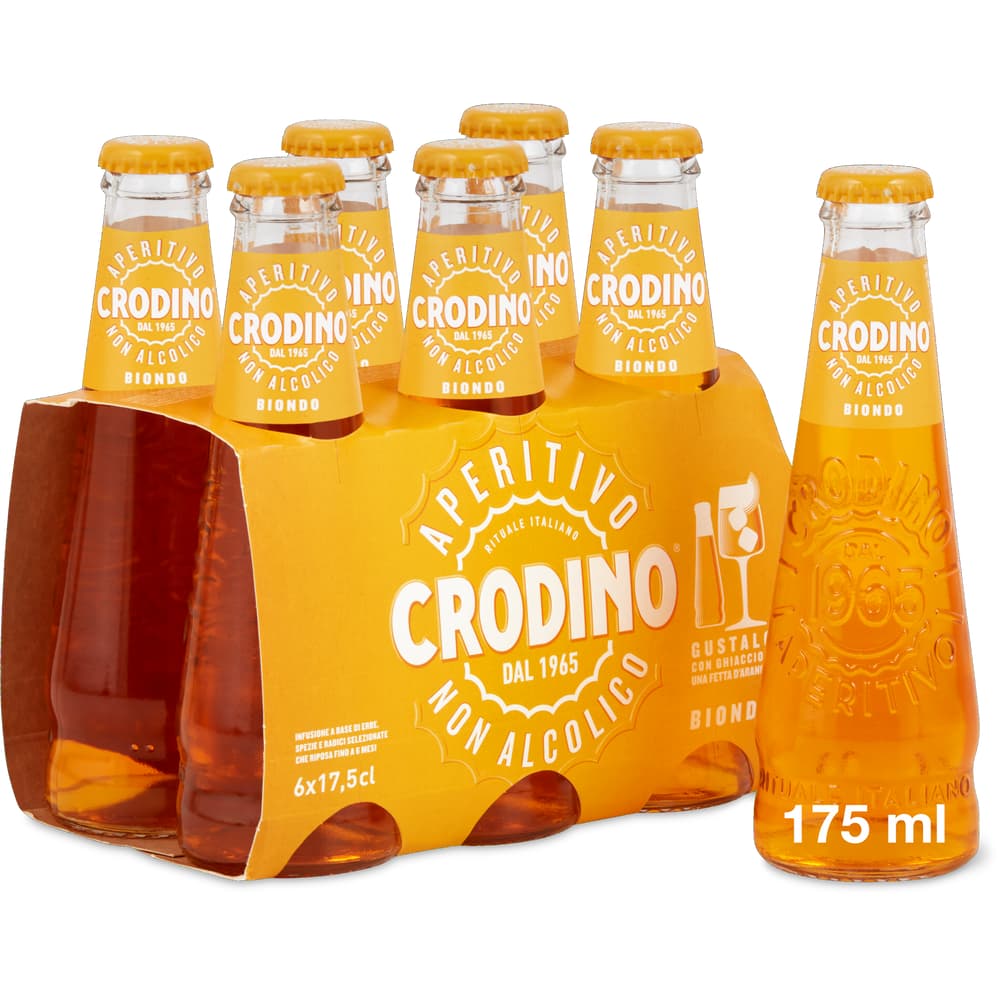 Crodino Biondo · Alkoholfreier Aperitif • Migros Online
