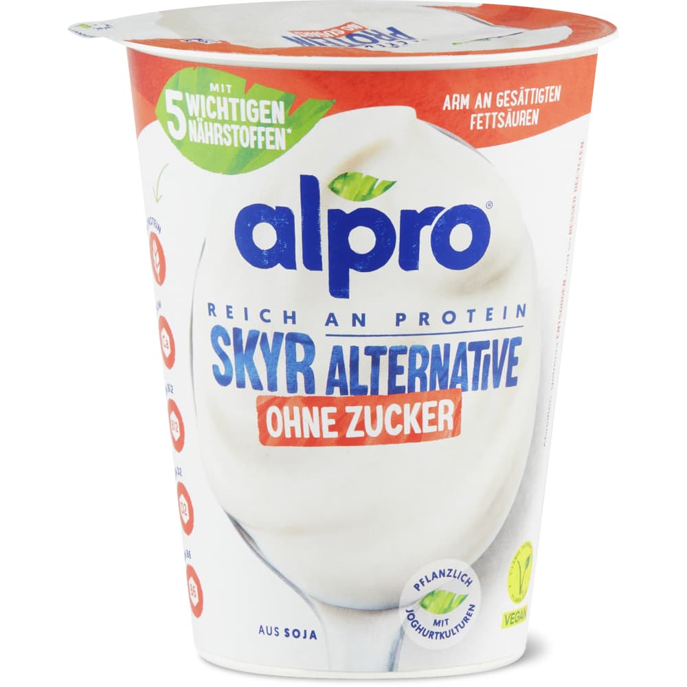 Alpro · Skyr Alternative · ohne Zucker • Migros