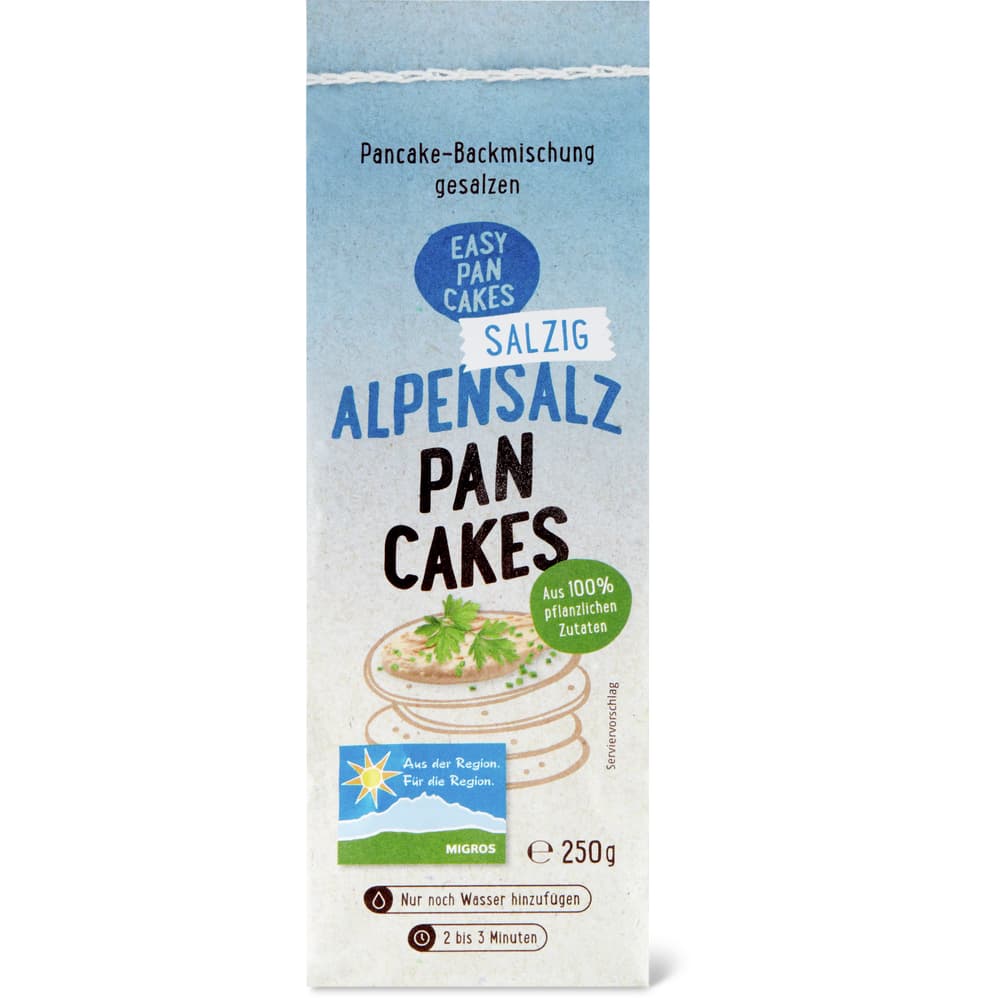 Pancakes · Alpine salt • Migros