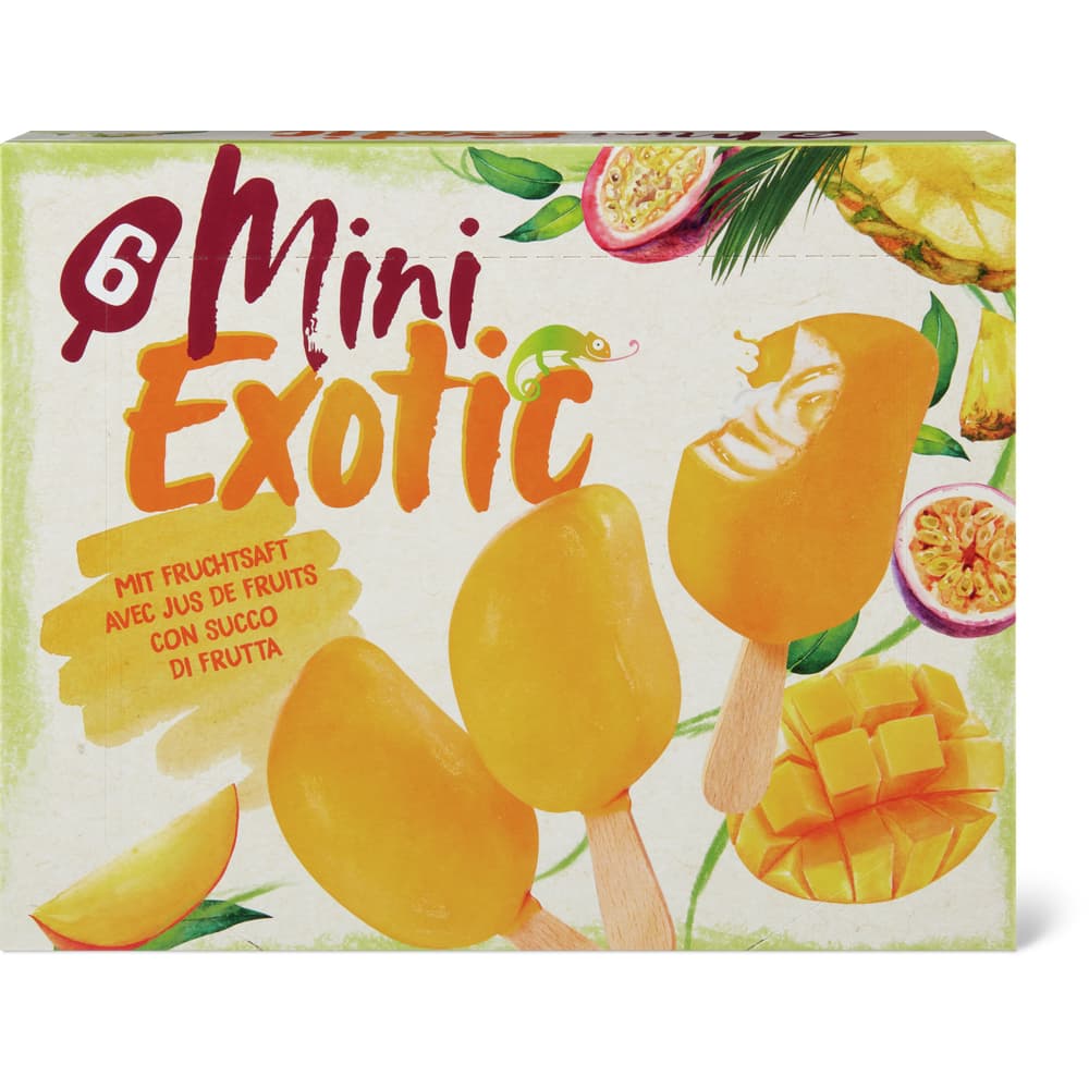 Gelato su stecco Exotic mini • Migros