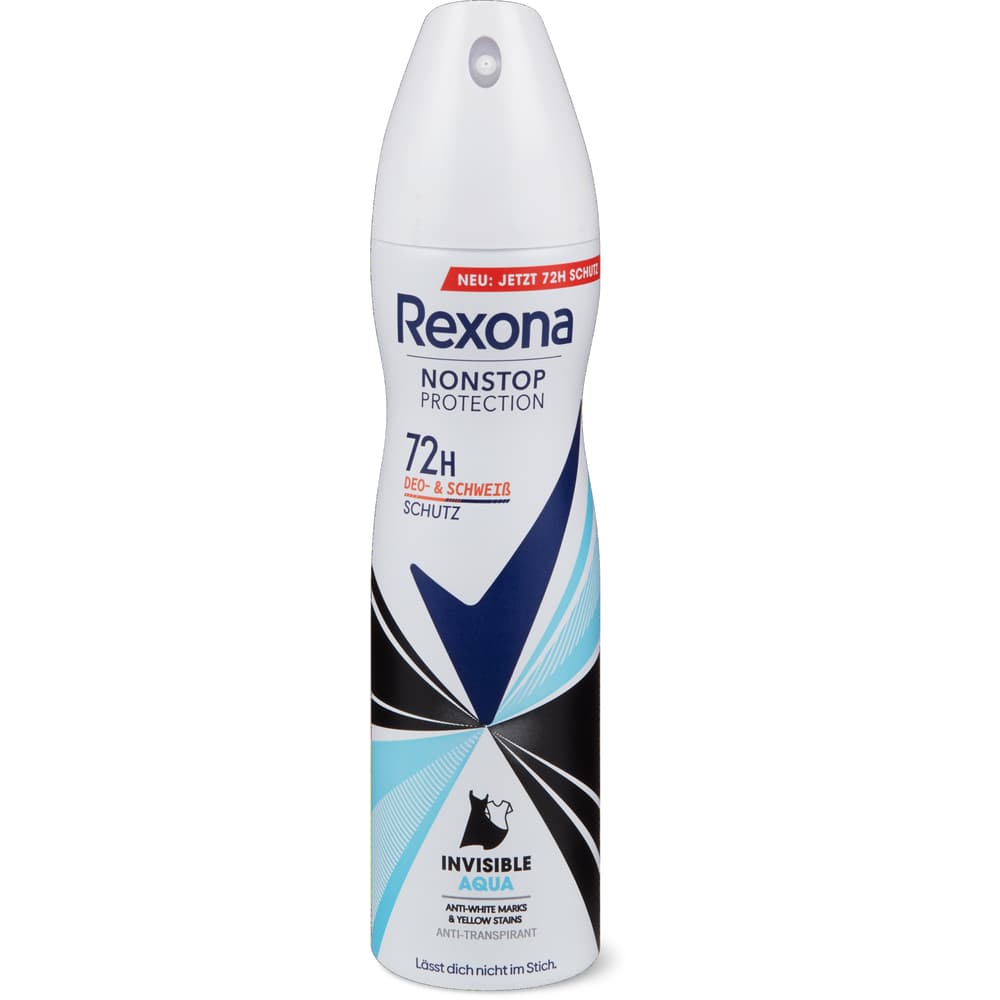 Rexona Invisible Aqua · Deospray · 72h • Migros