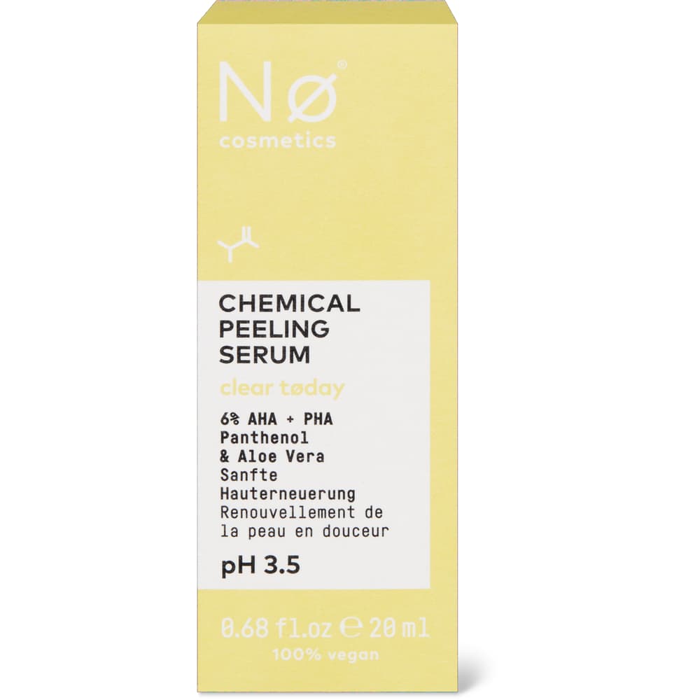 No Cosmetics aha! Clear Today · Chemical peeling serum · gentle skin ...