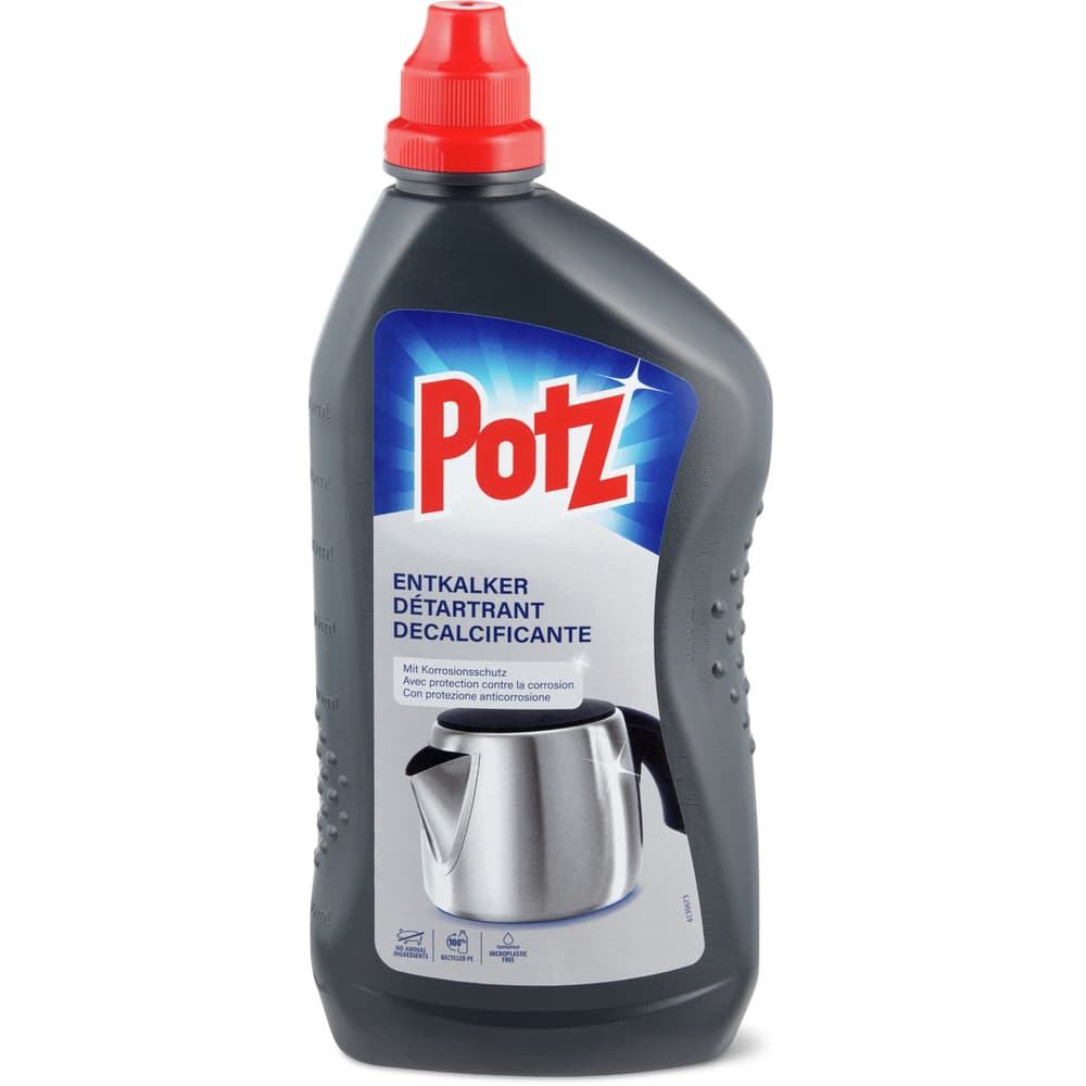 Potz · Détartrant · Protection contre la corrosion • Migros