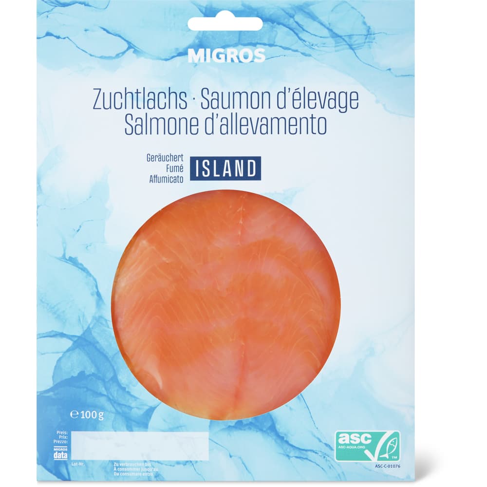 Migros · Rauchlachs Island · ASC • Migros