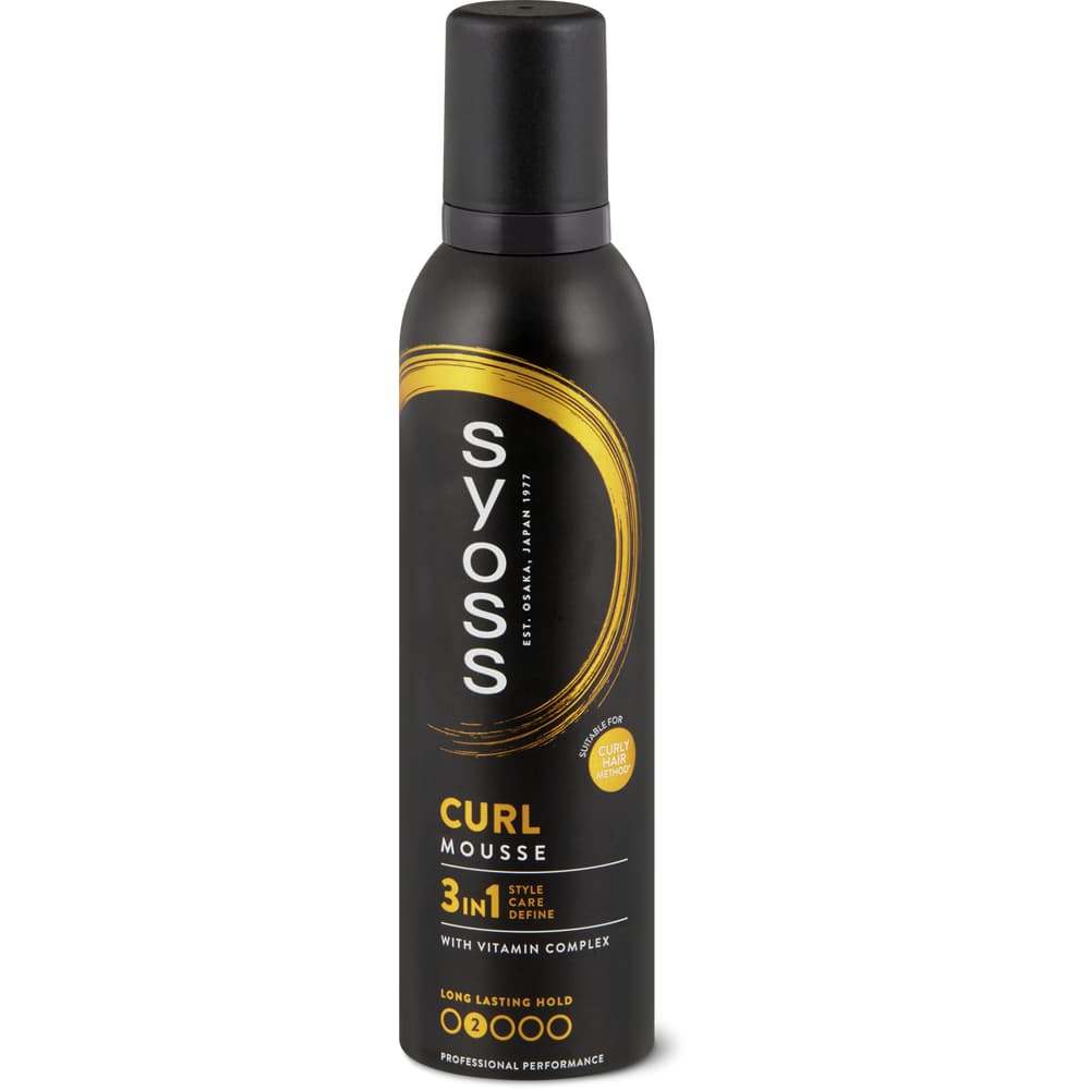 Syoss · Curl Control Mousse · Flexible Hold • Migros